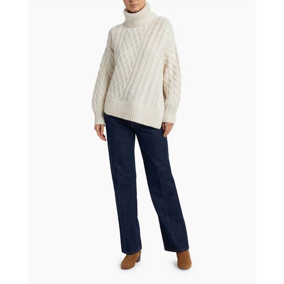 A.L.C. | Sweaters | New Alc Nevelson Sweater In White | Poshmark